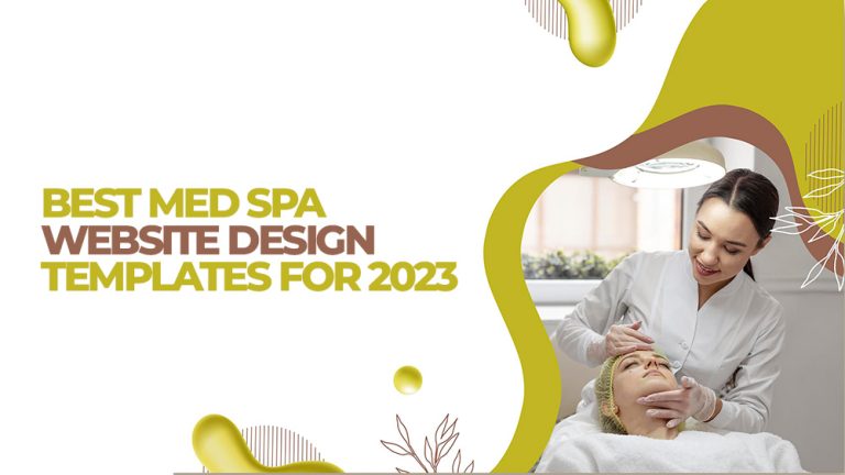 Best Med Spa Website Design Templates